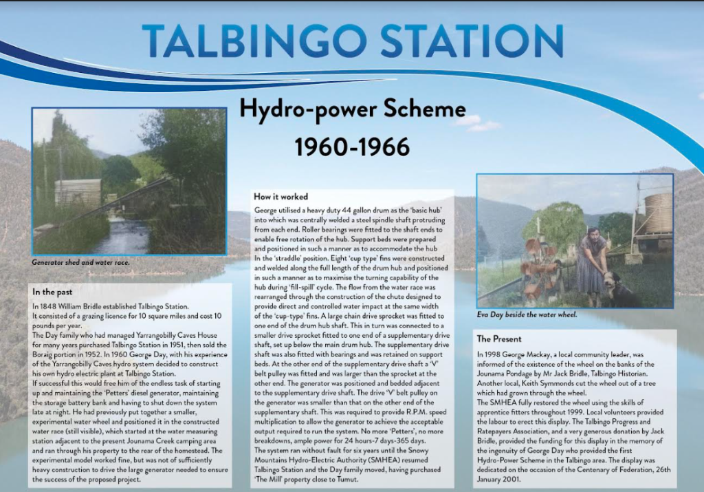 History – Talbingo Community Assocation